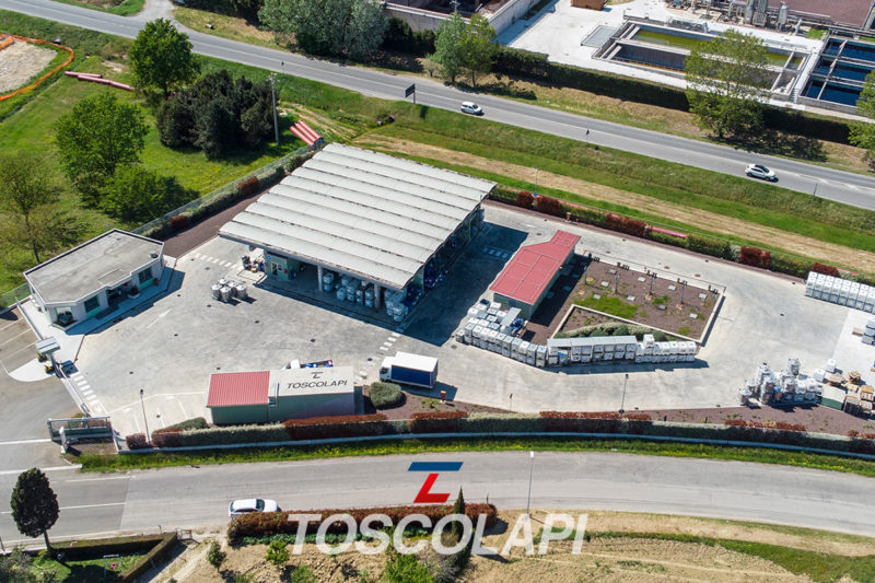 Nuovo deposito Solventi per Toscolapi - ToscoLapi srl